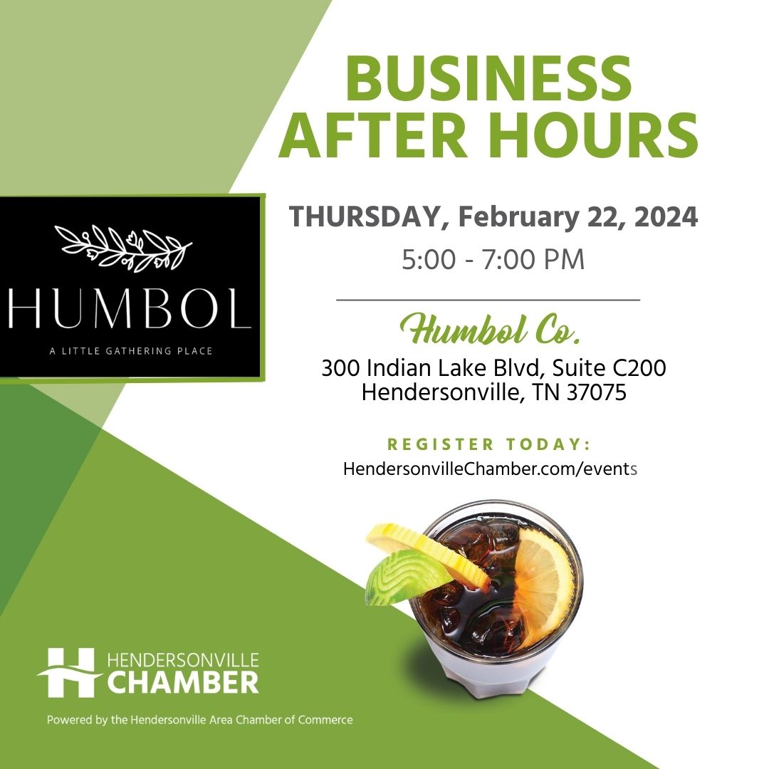 Business After Hours - Humbol Co.