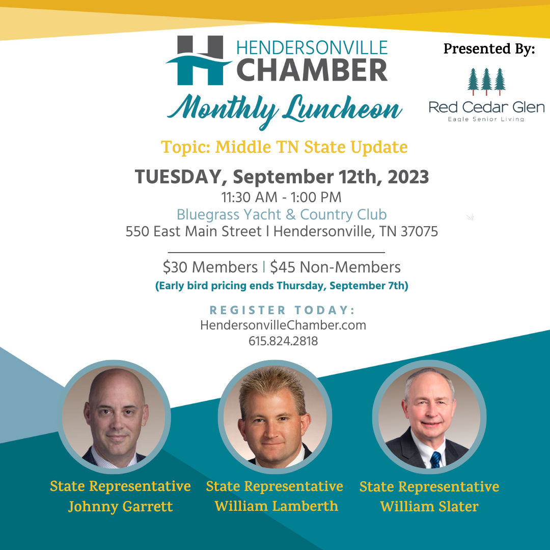 September Chamber Luncheon - REGISTRATION CLOSED